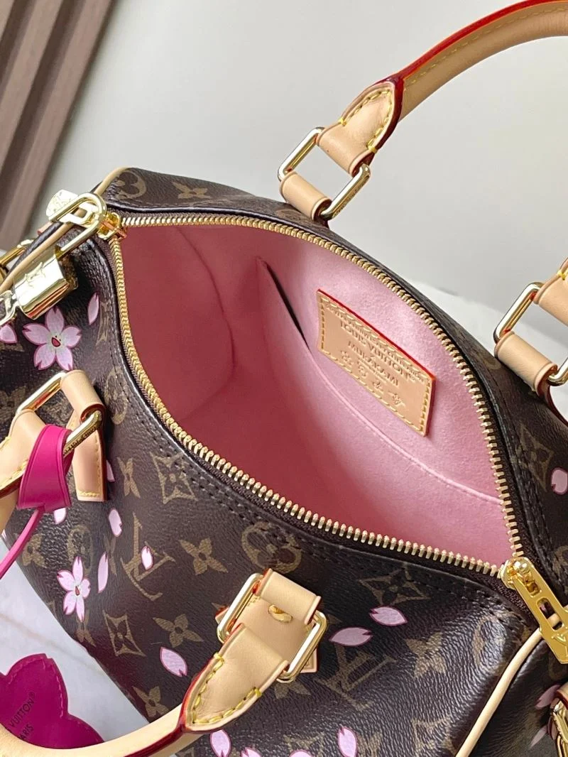 Brand-authenticated Louis Vuitton Speedy Bags