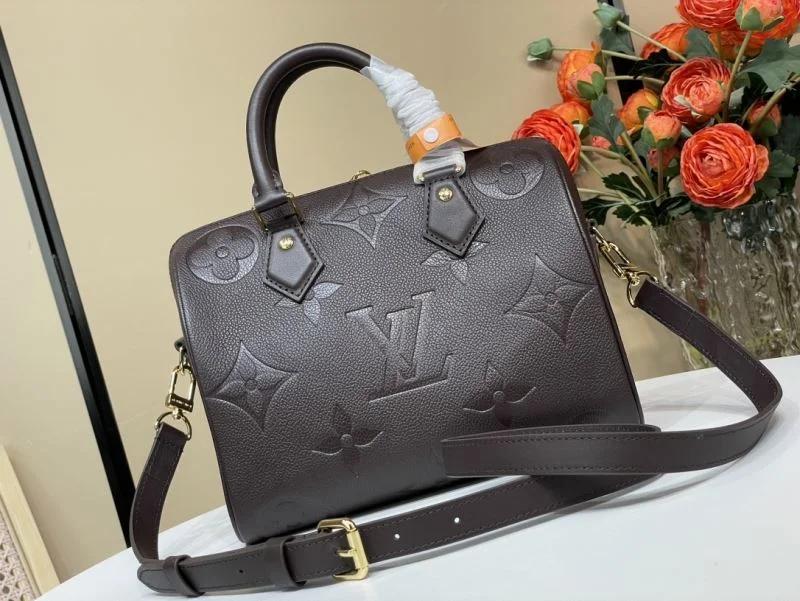 Brand-authenticated Louis Vuitton Speedy Bags