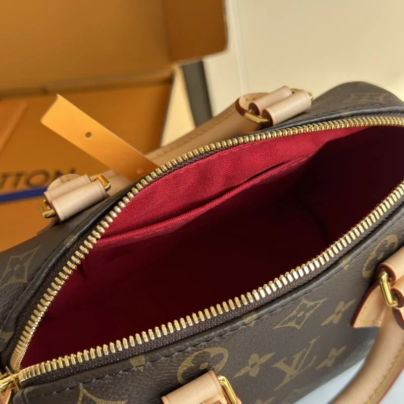 Brand-authenticated Louis Vuitton Speedy Bags