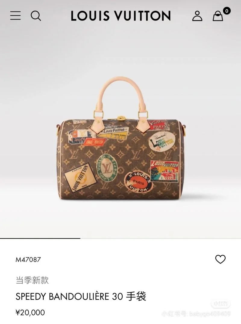 1:1 copy Louis Vuitton Speedy Bags