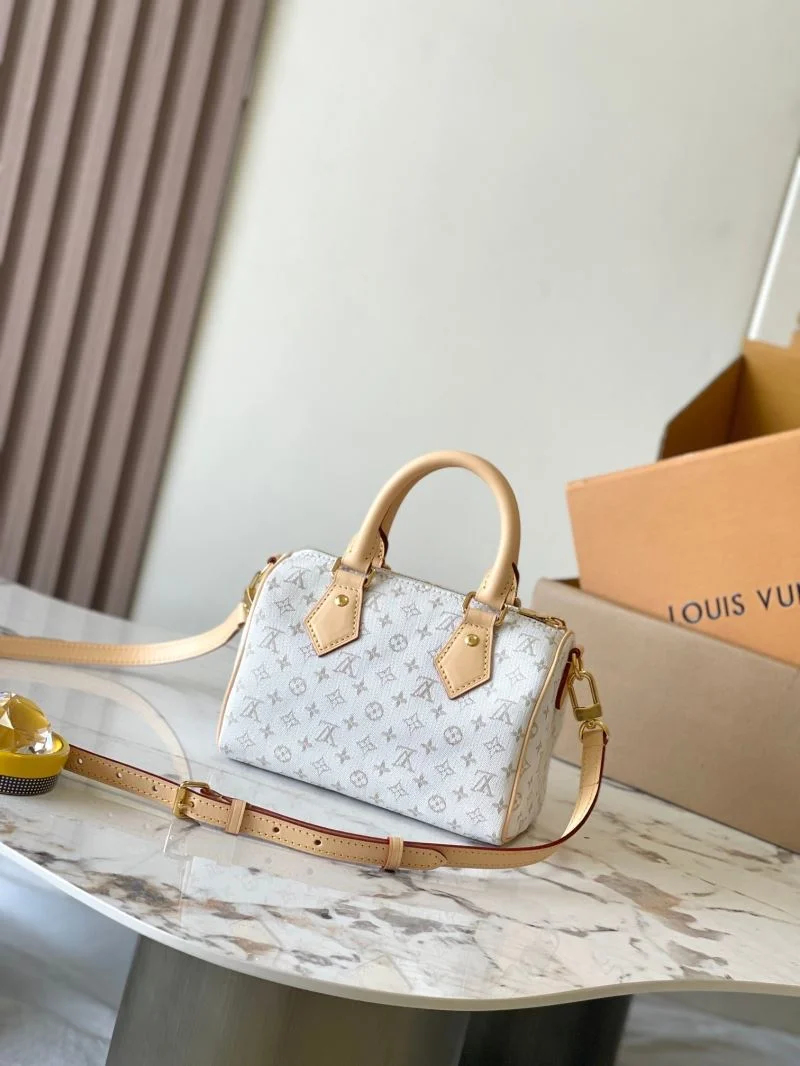 Brand-authenticated Louis Vuitton Speedy Bags