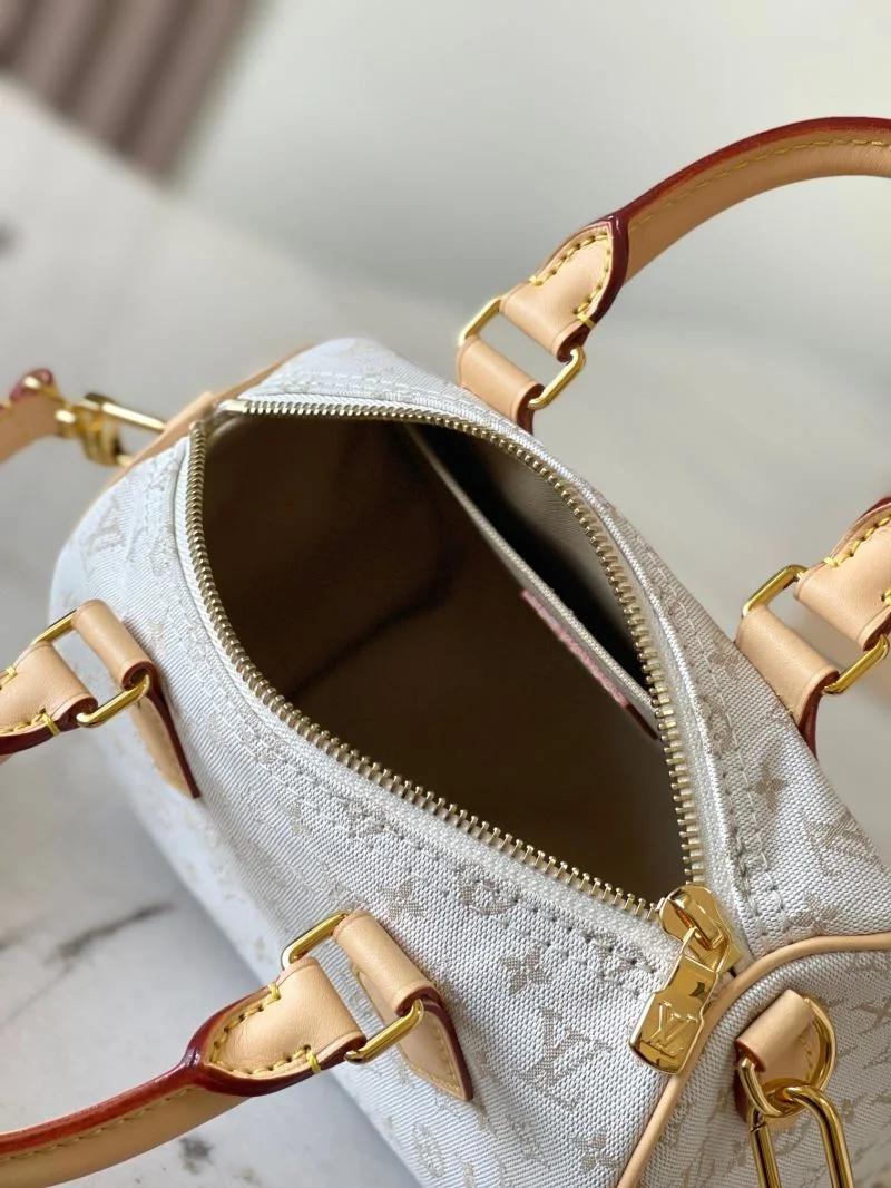 Brand-authenticated Louis Vuitton Speedy Bags
