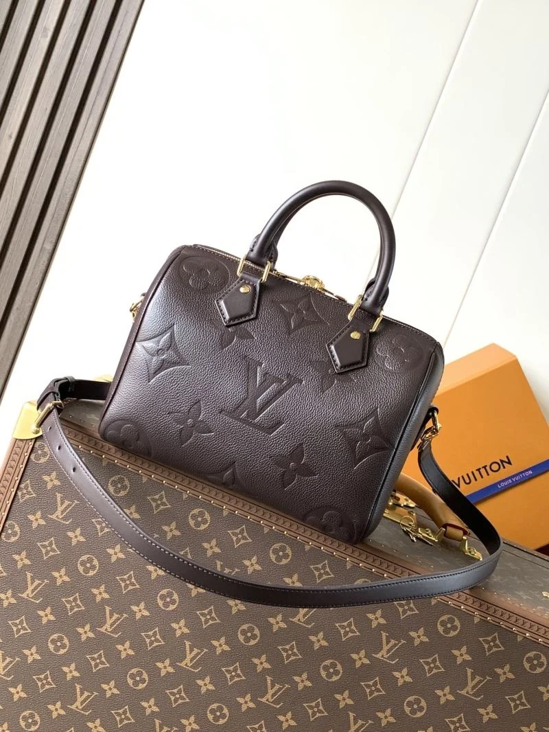 Brand-authenticated Louis Vuitton Speedy Bags