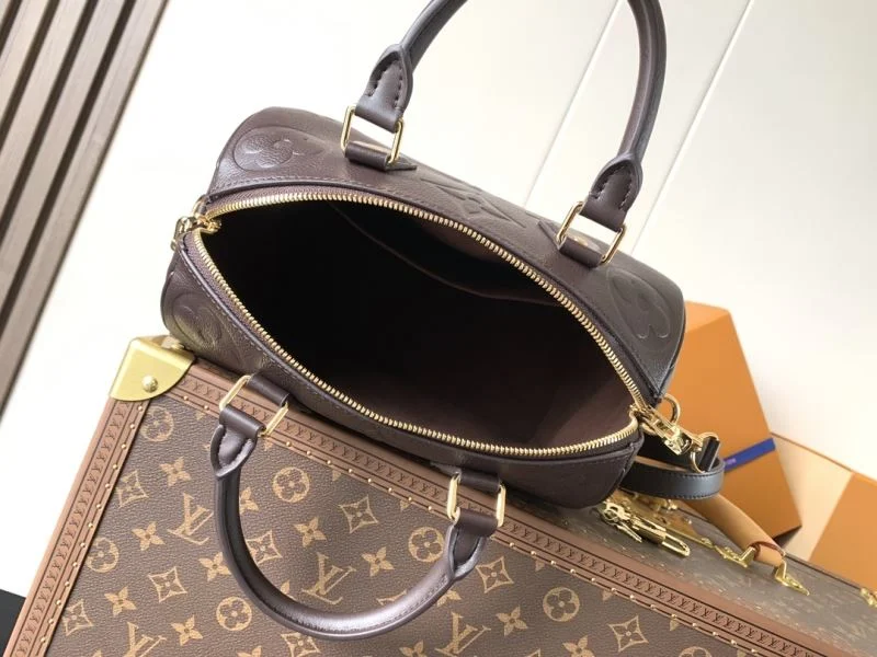 Brand-authenticated Louis Vuitton Speedy Bags