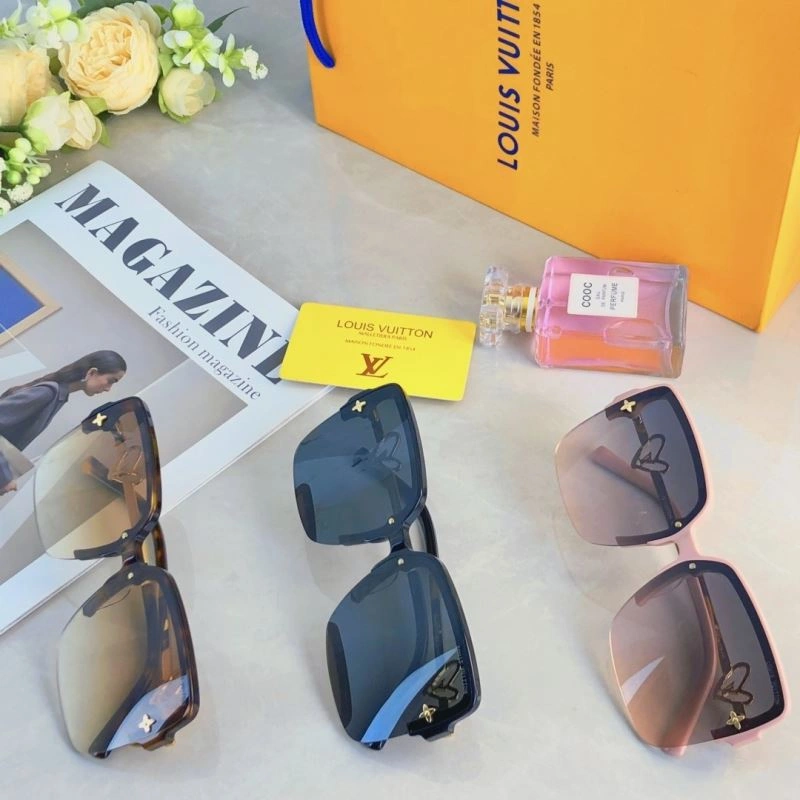 Precise copy Louis Vuitton Sunglasses