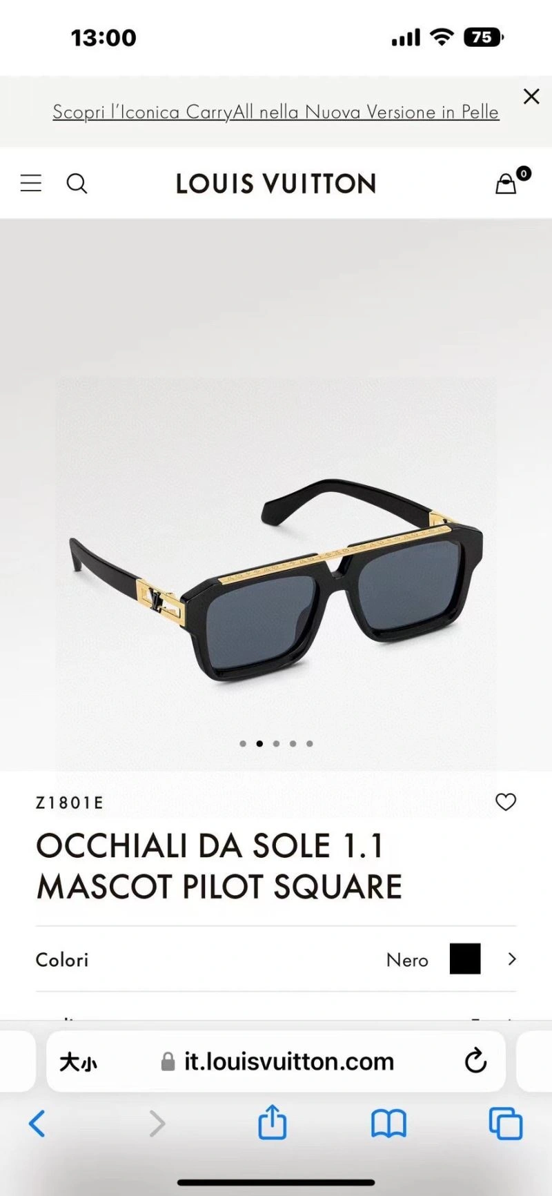 Genuine Louis Vuitton Sunglasses