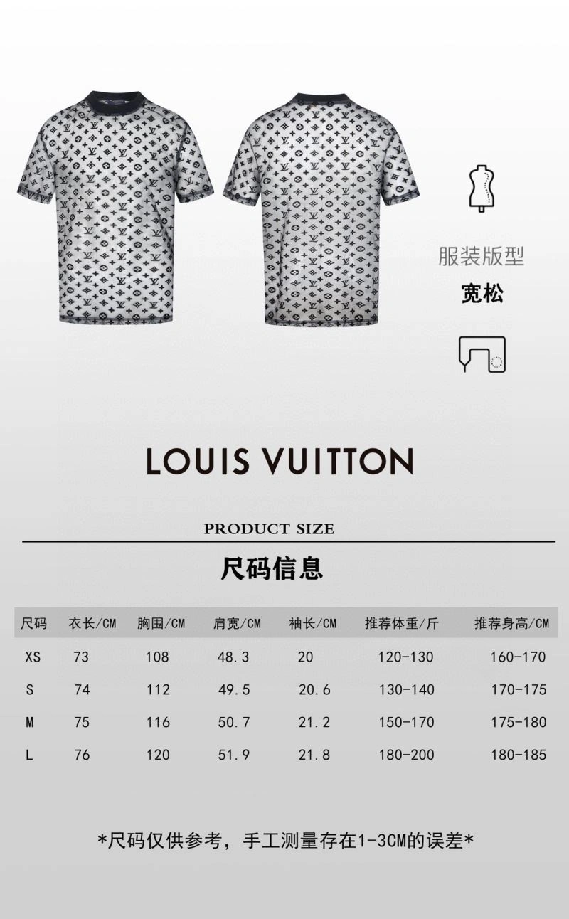 Precise copy Louis Vuitton T-Shirts