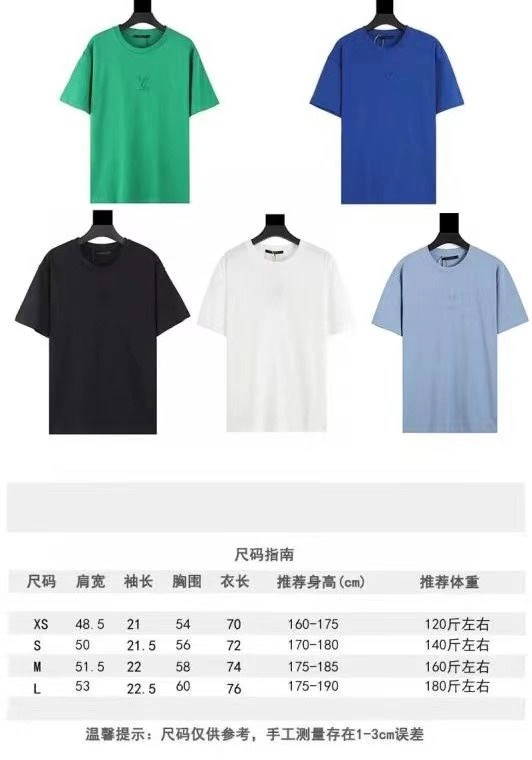 Accurate model Louis Vuitton T-Shirts