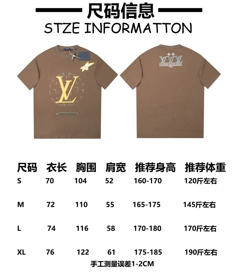 1:1 copy Louis Vuitton T-Shirts