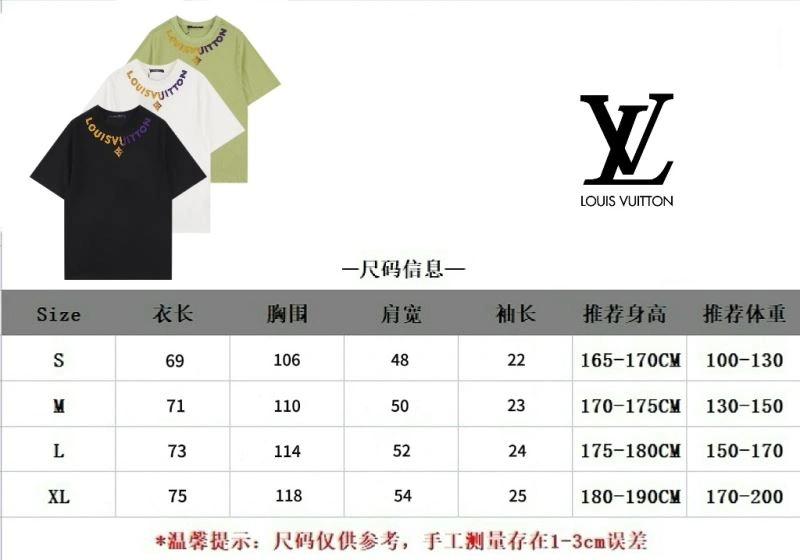 Precise copy Louis Vuitton T-Shirts