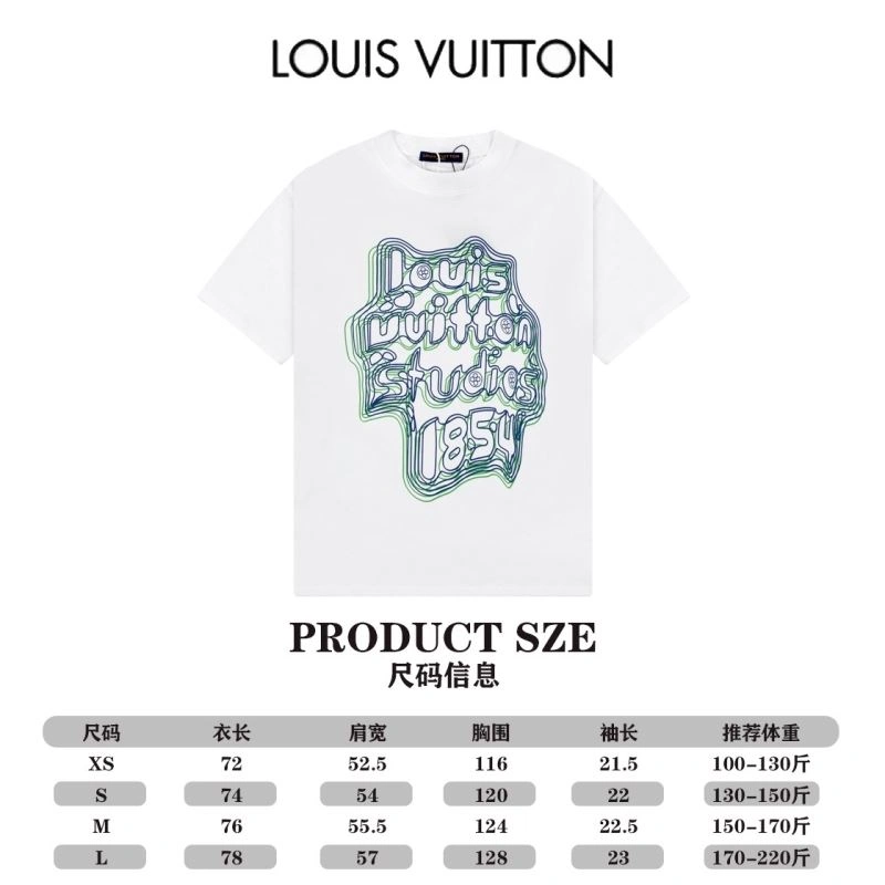 Precise copy Louis Vuitton T-Shirts