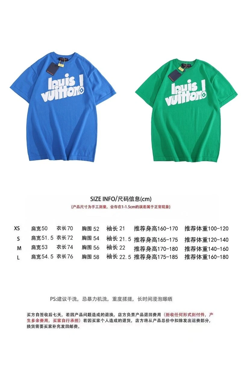 Precise copy Louis Vuitton T-Shirts