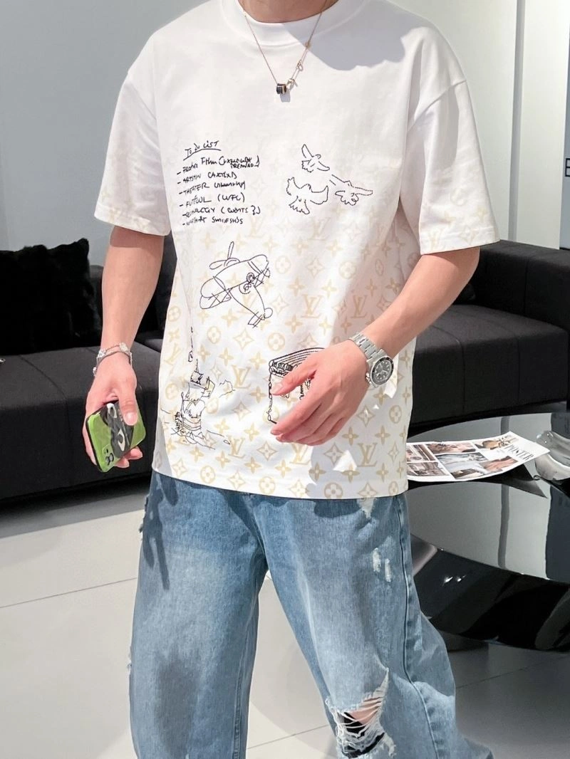 Precise copy Louis Vuitton T-Shirts