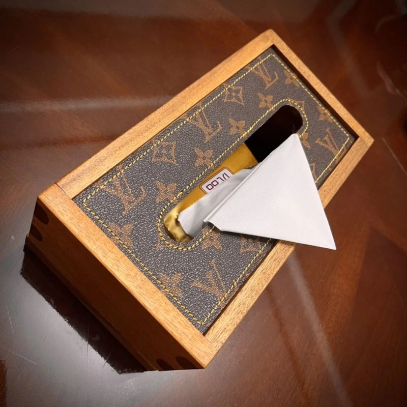 Authentic Louis Vuitton Tissue Boxes