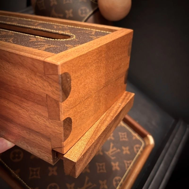 Authentic Louis Vuitton Tissue Boxes