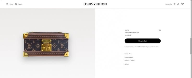 Cut-rate Louis Vuitton Tissue Boxes