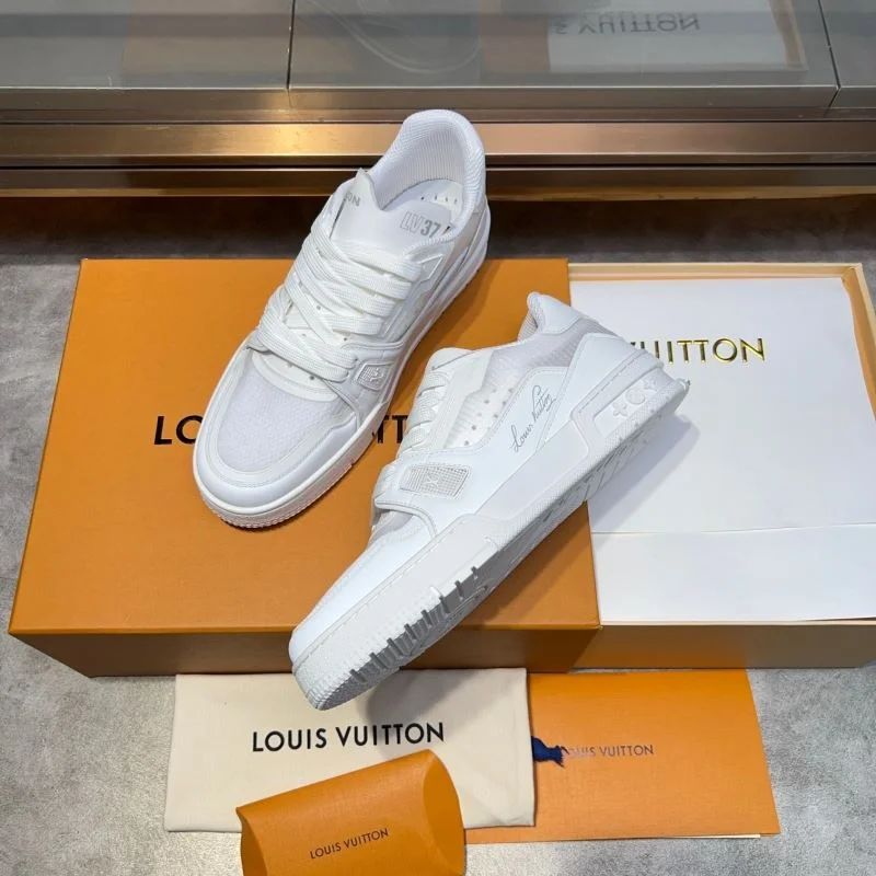 Brand-authenticated Louis Vuitton Trainer Sneaker