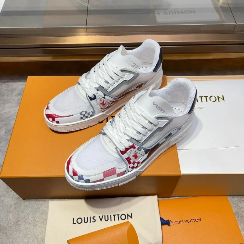 Brand-authenticated Louis Vuitton Trainer Sneaker