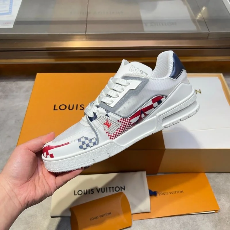 Brand-authenticated Louis Vuitton Trainer Sneaker
