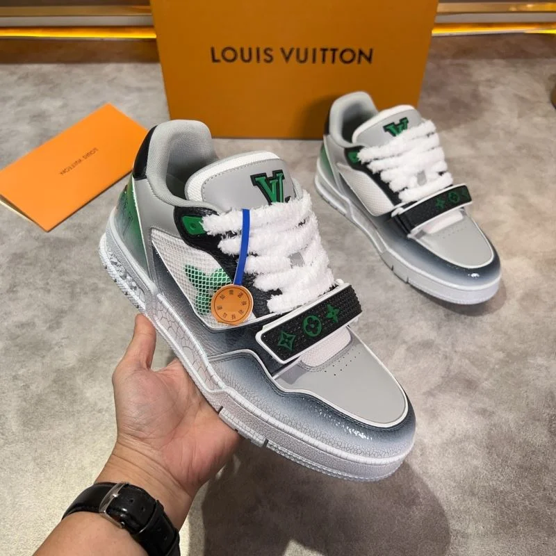 Brand-authenticated Louis Vuitton Trainer Sneaker