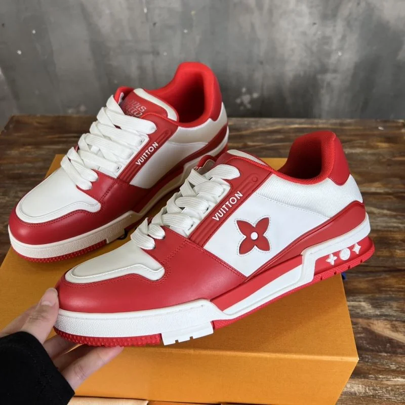 Brand-authenticated Louis Vuitton Trainer Sneaker