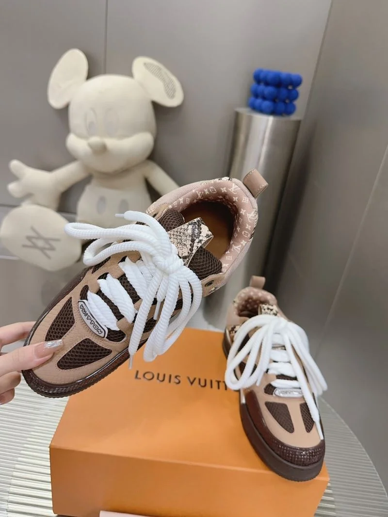 Brand-authenticated Louis Vuitton Trainer Sneaker