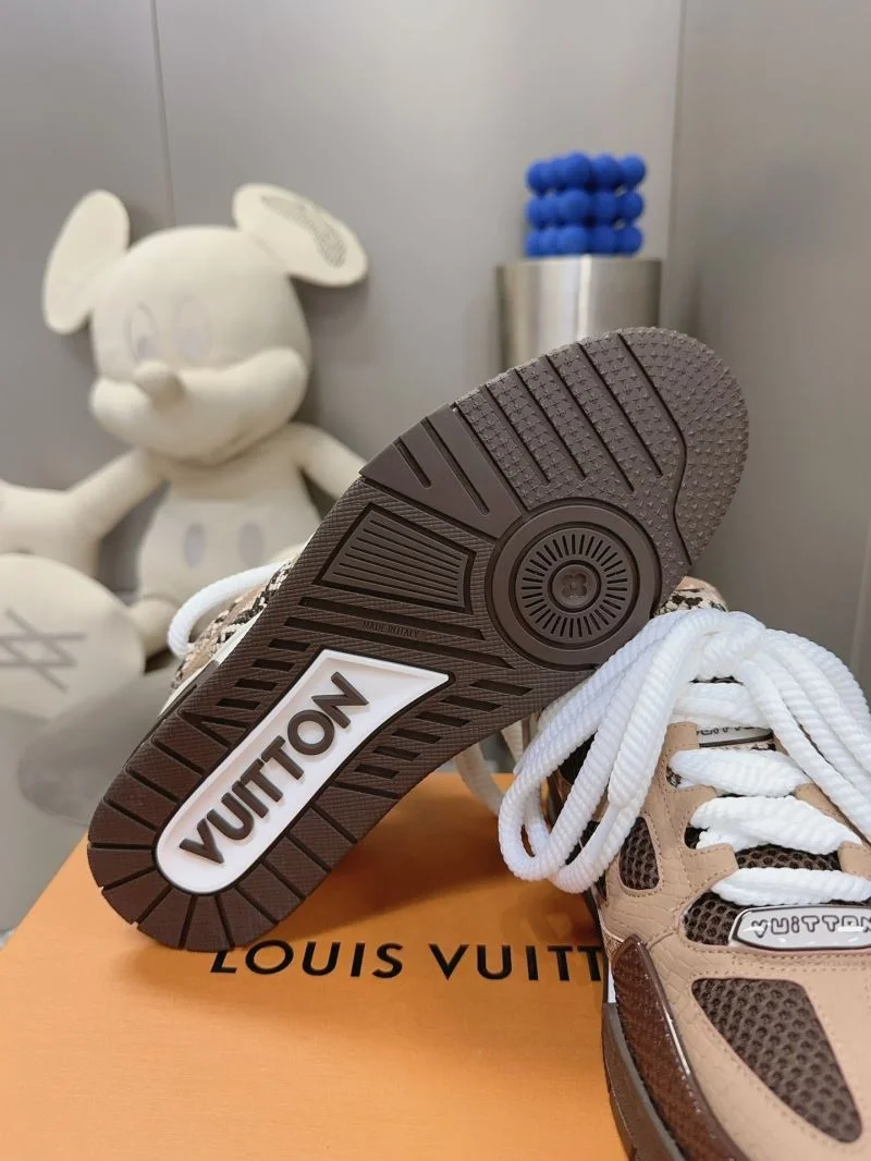 Brand-authenticated Louis Vuitton Trainer Sneaker