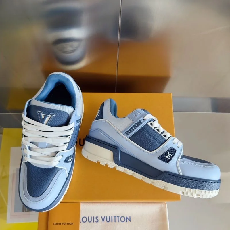 Brand-authenticated Louis Vuitton Trainer Sneaker