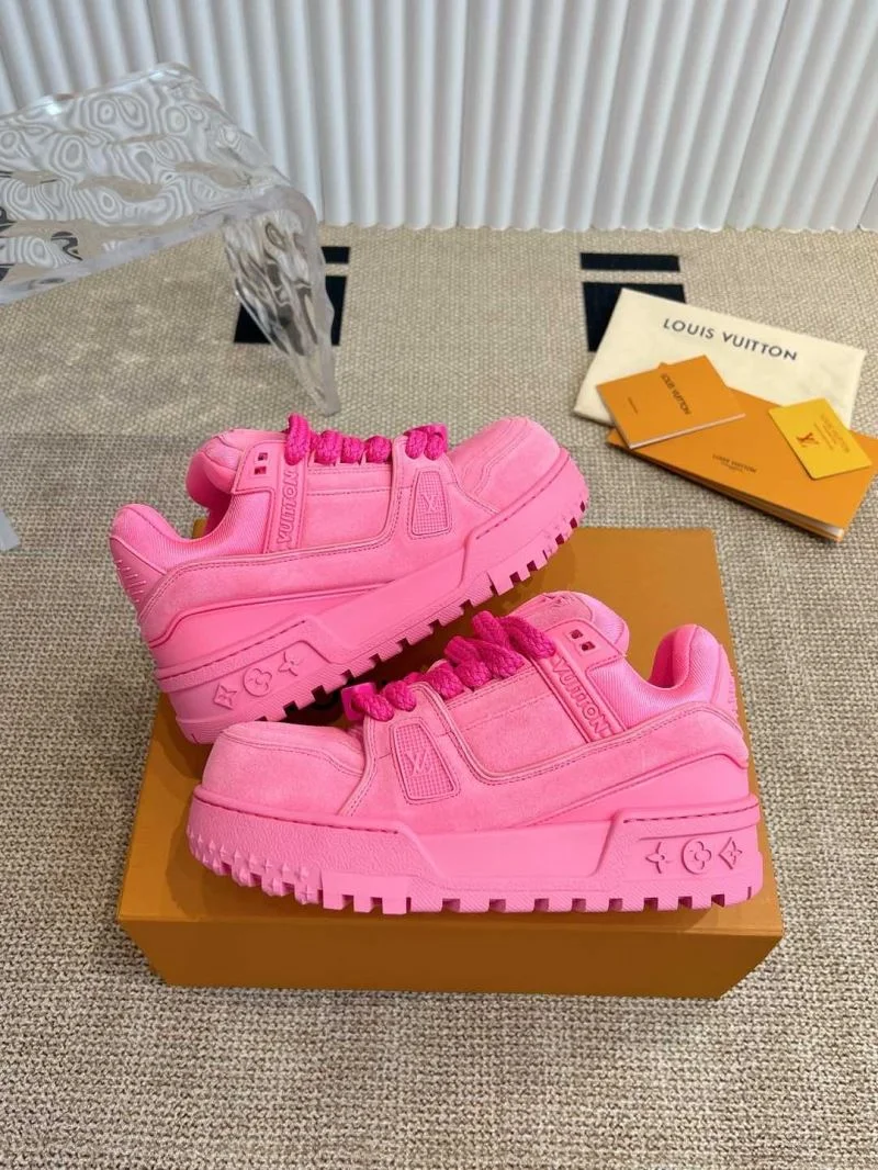 Brand-authenticated Louis Vuitton Trainer Sneaker