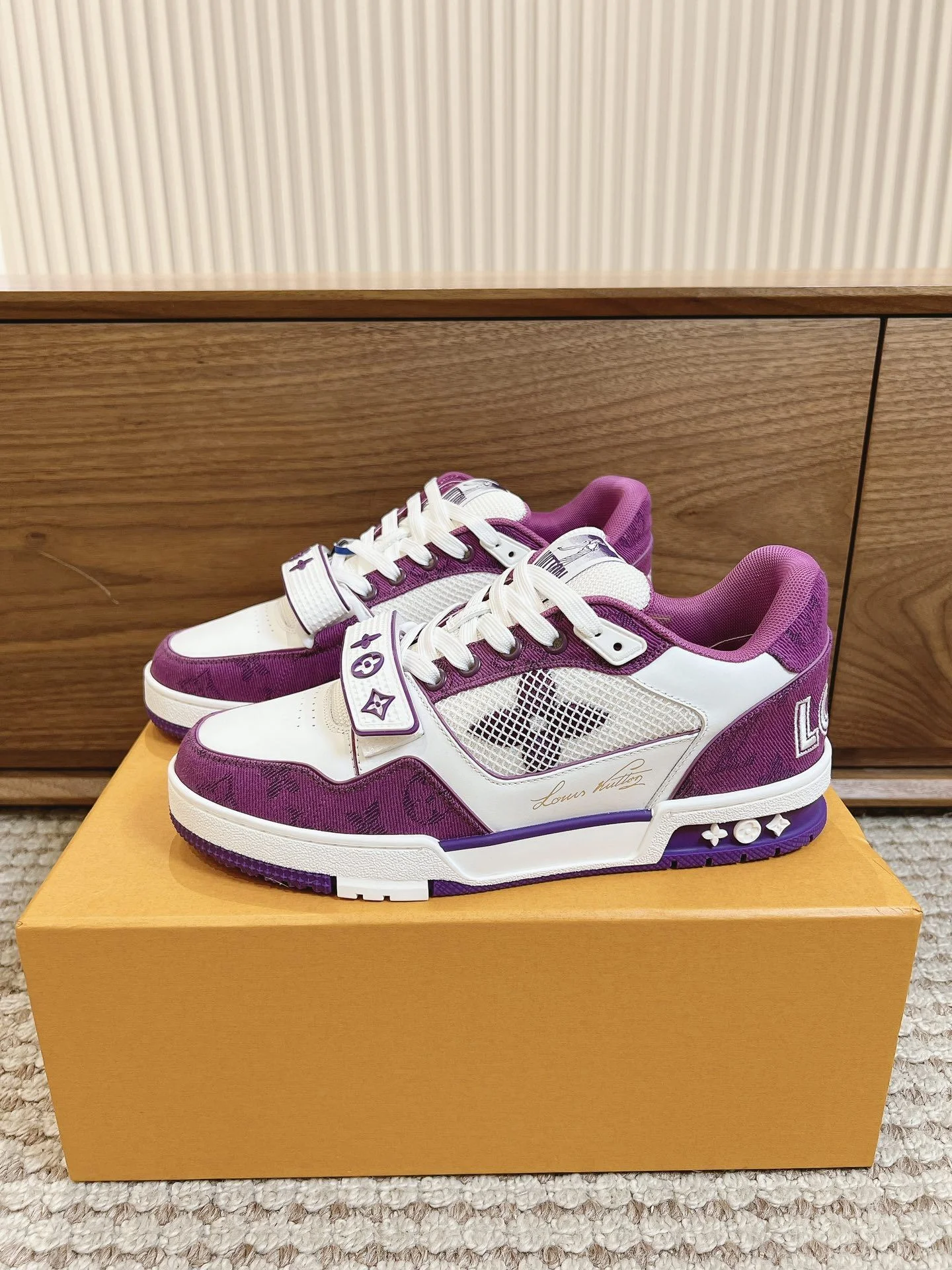 Precise copy Louis Vuitton Trainer Sneaker
