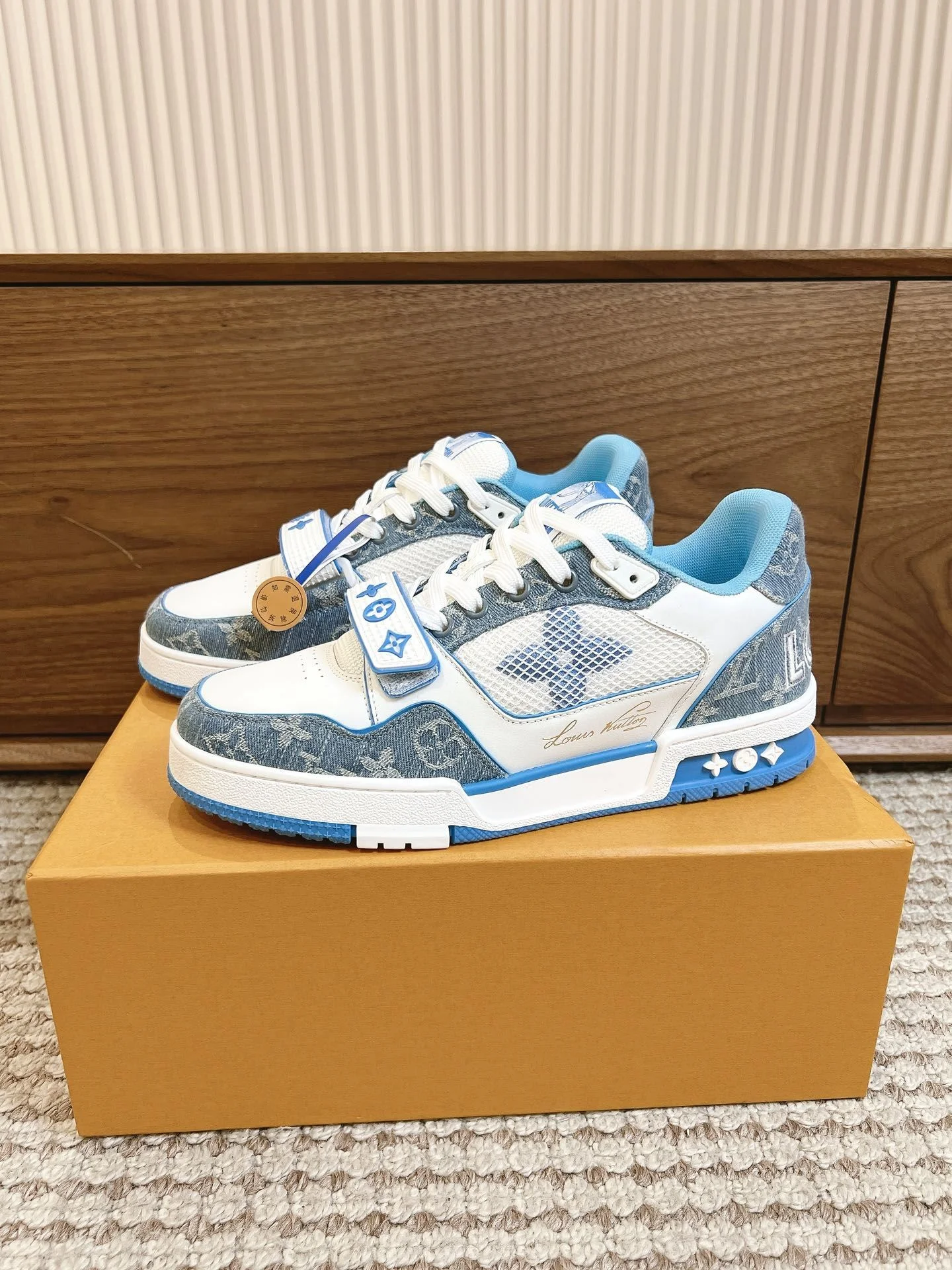 Precise copy Louis Vuitton Trainer Sneaker