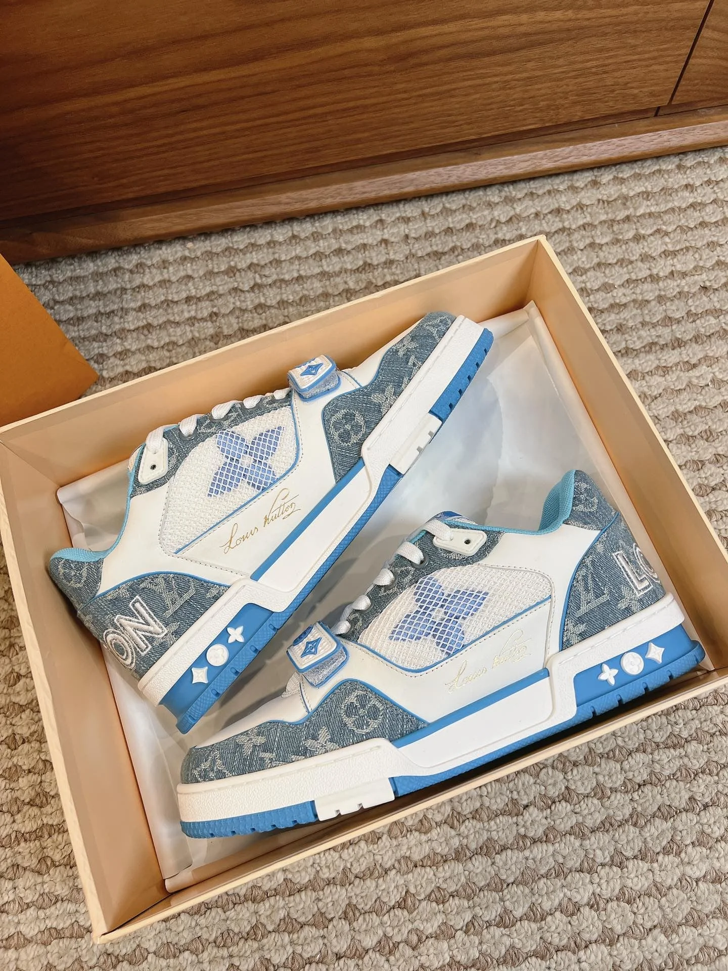 Precise copy Louis Vuitton Trainer Sneaker