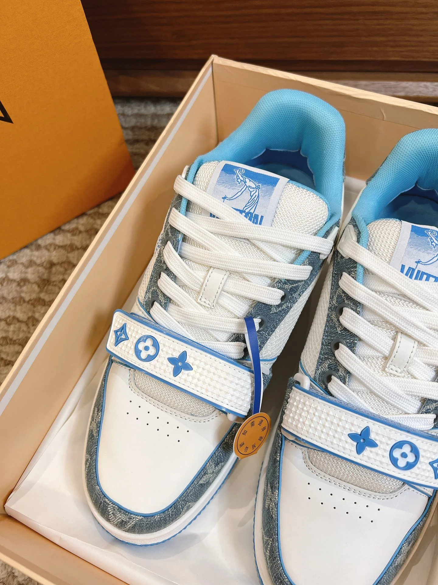 Precise copy Louis Vuitton Trainer Sneaker