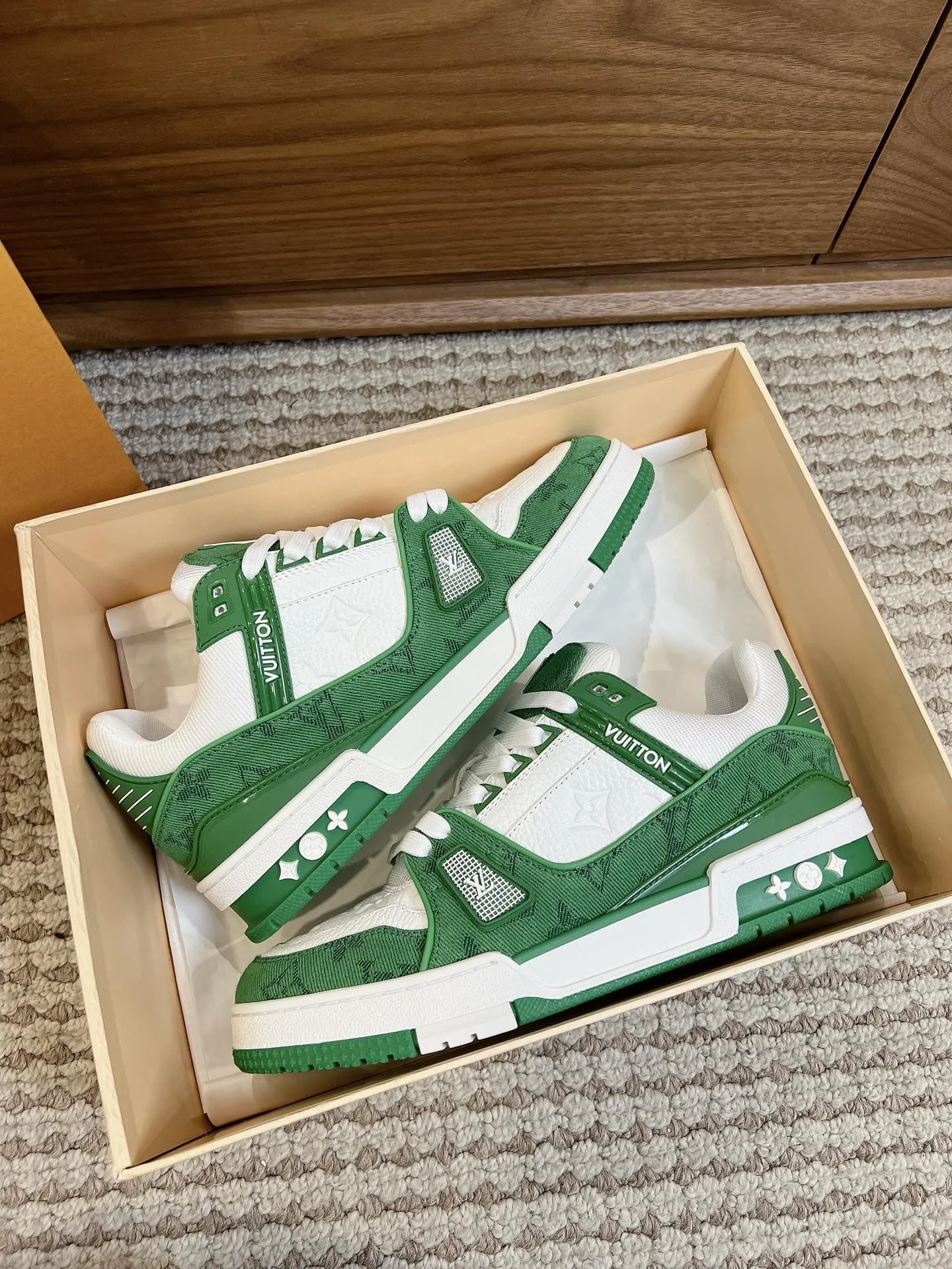 Indistinguishable Louis Vuitton Trainer Sneaker