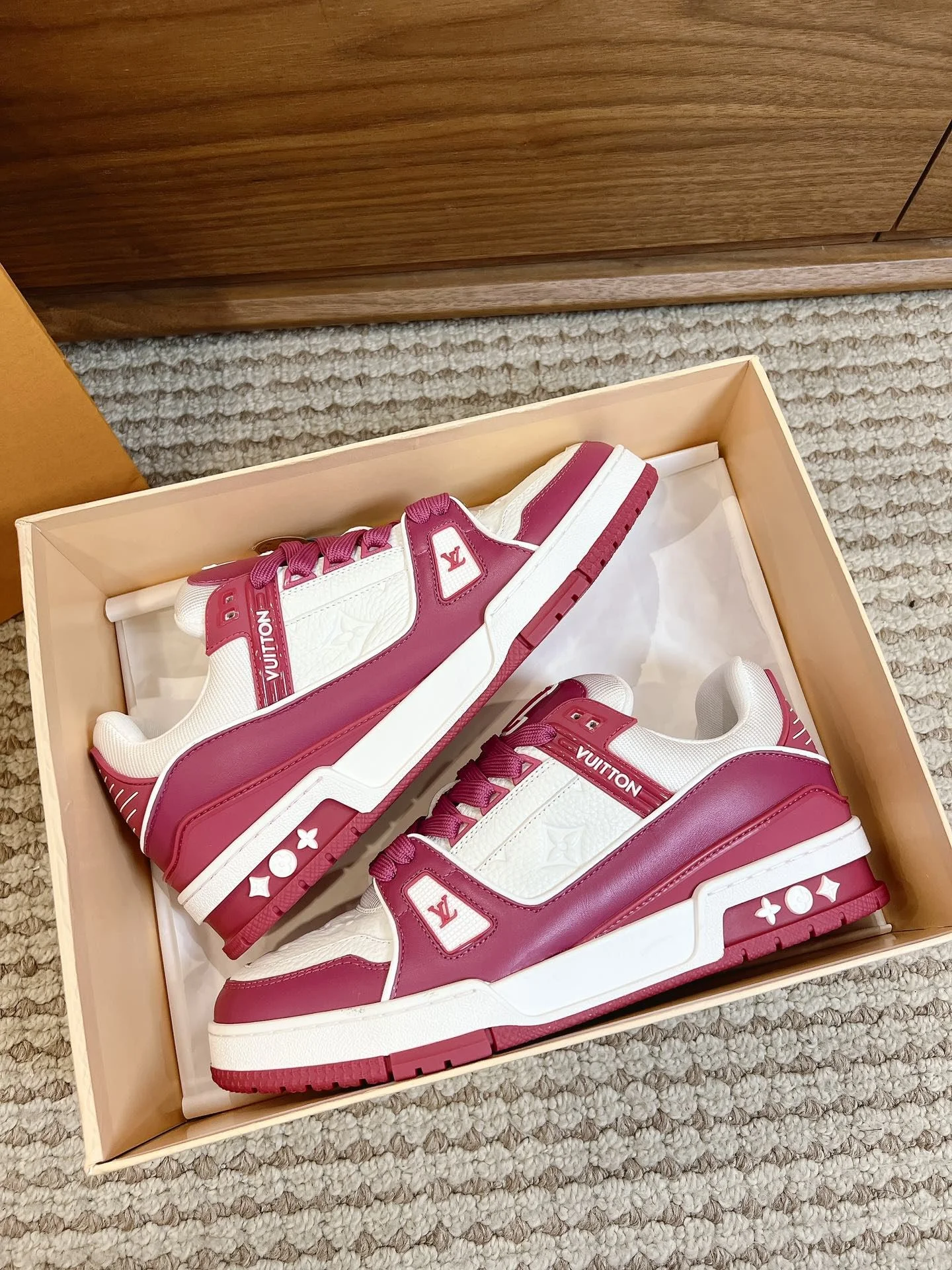 Top mirror Louis Vuitton Trainer Sneaker
