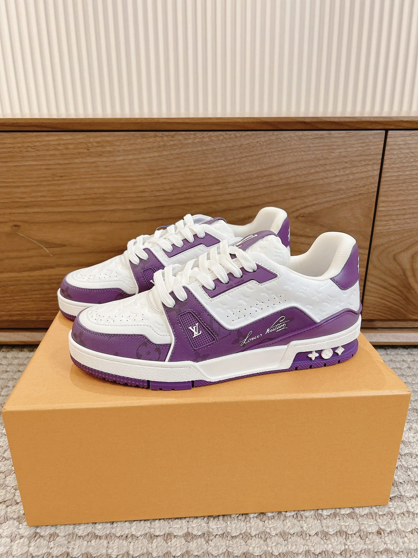 Top match Louis Vuitton Trainer Sneaker