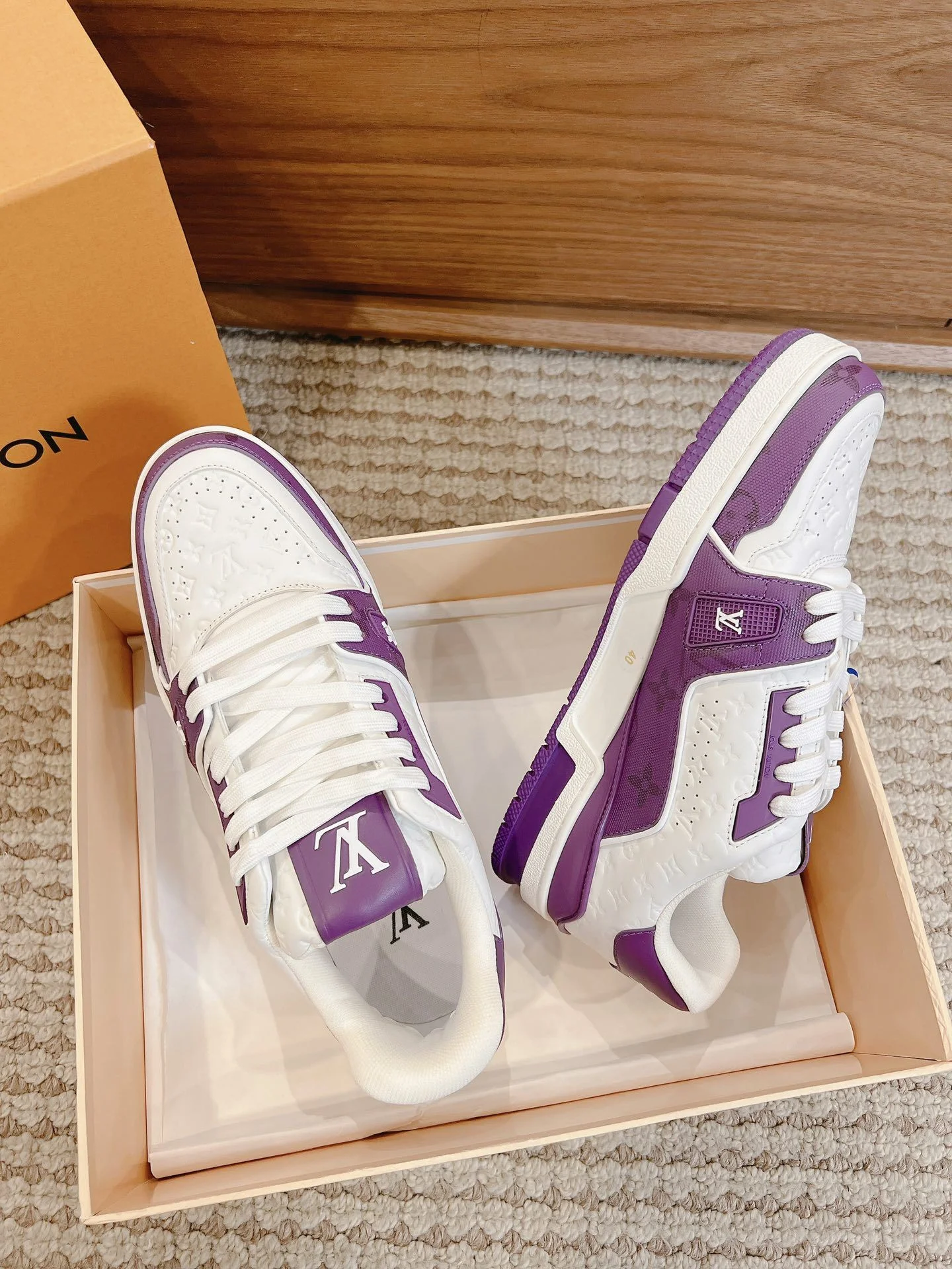 Top match Louis Vuitton Trainer Sneaker