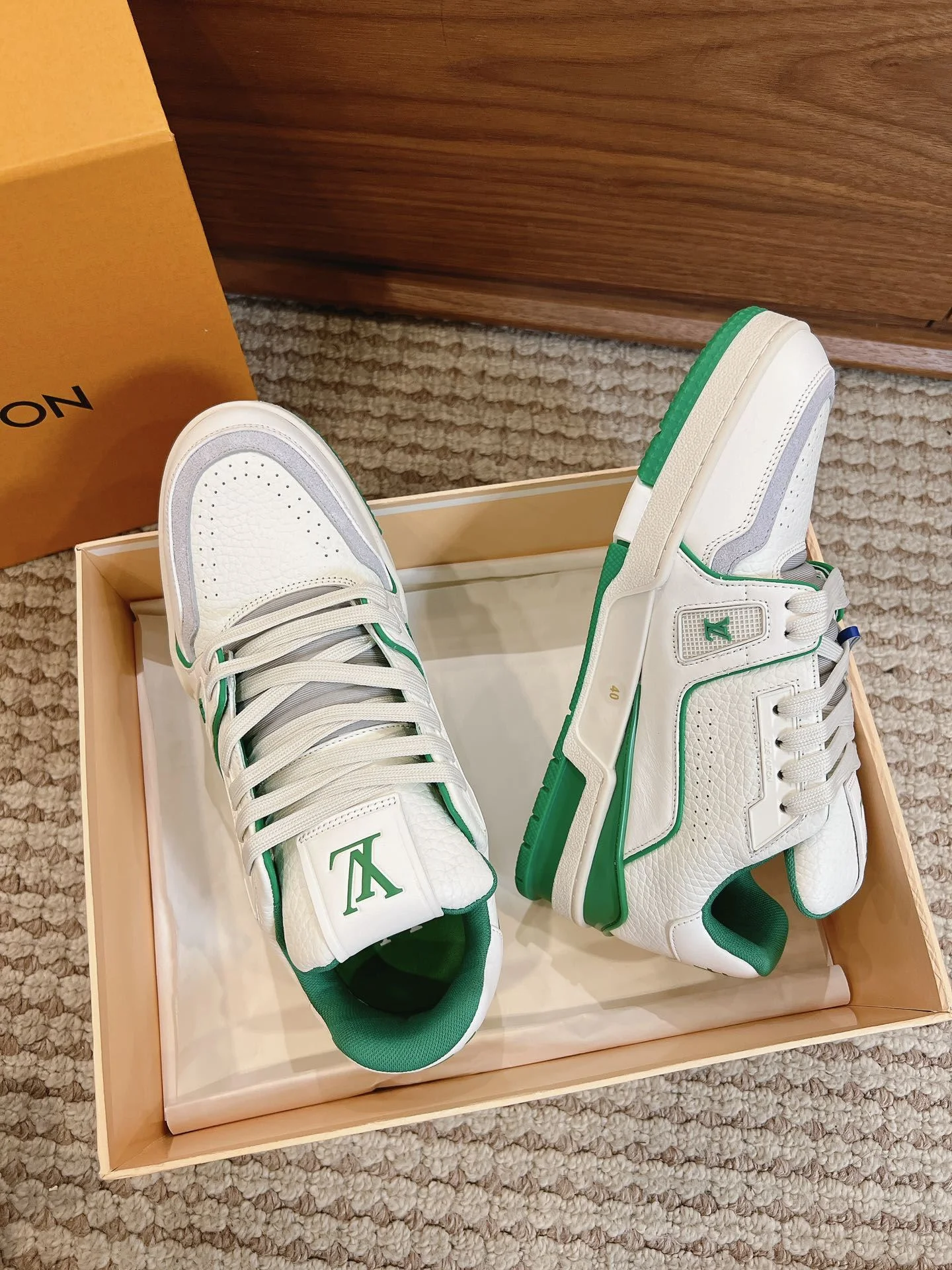 Budget-friendly Louis Vuitton Trainer Sneaker