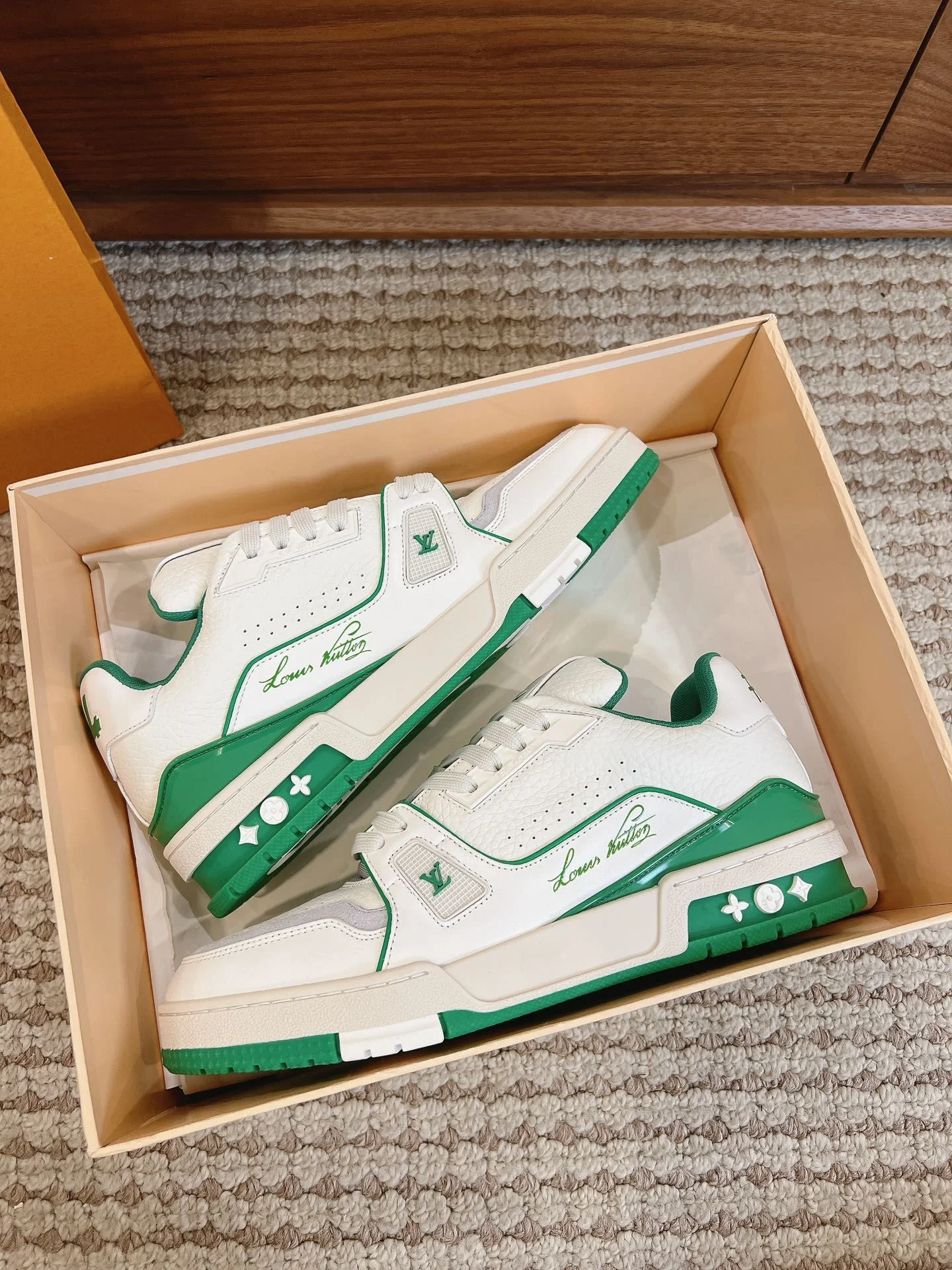 Budget-friendly Louis Vuitton Trainer Sneaker