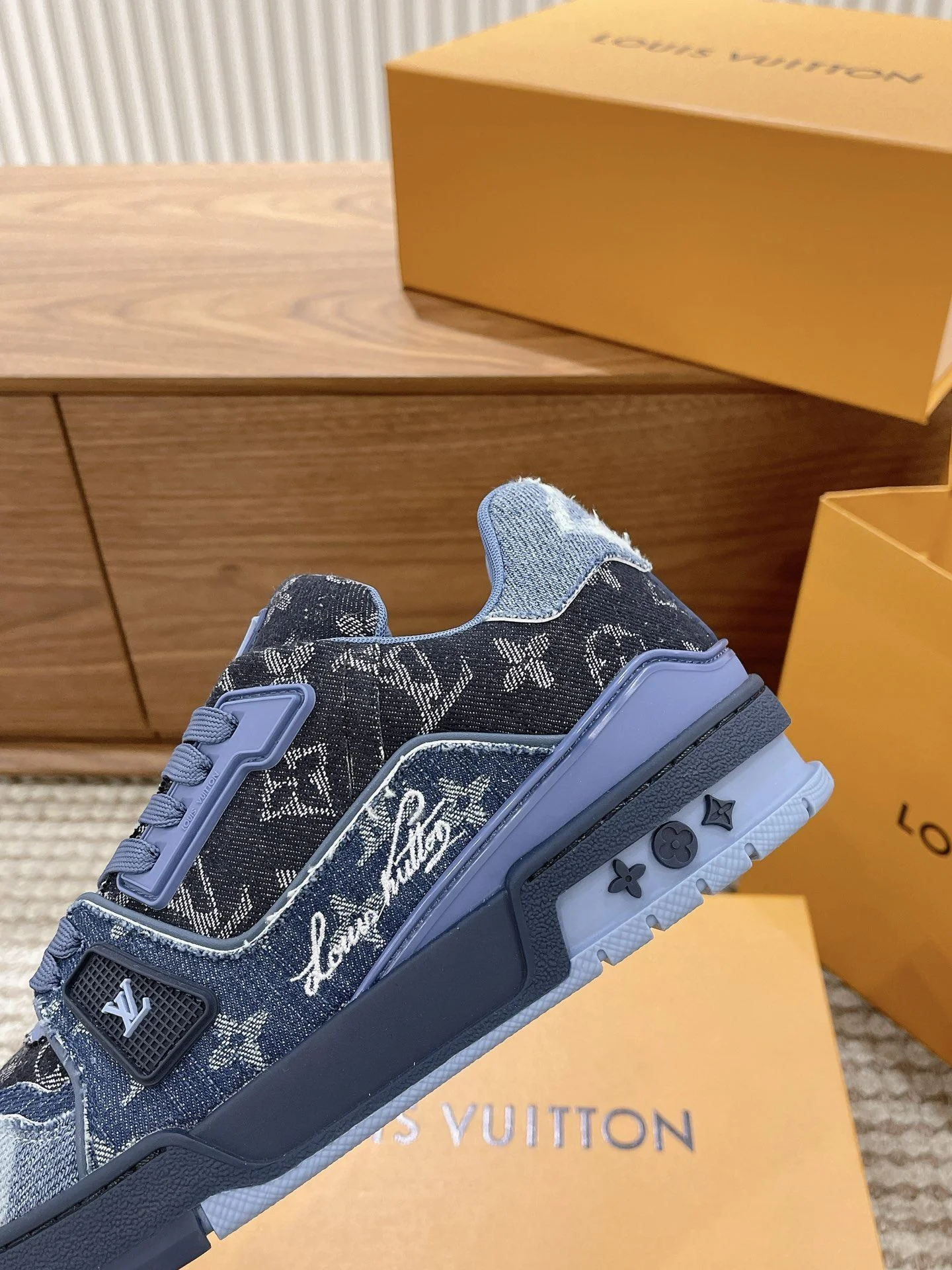 Indistinguishable Louis Vuitton Trainer Sneaker