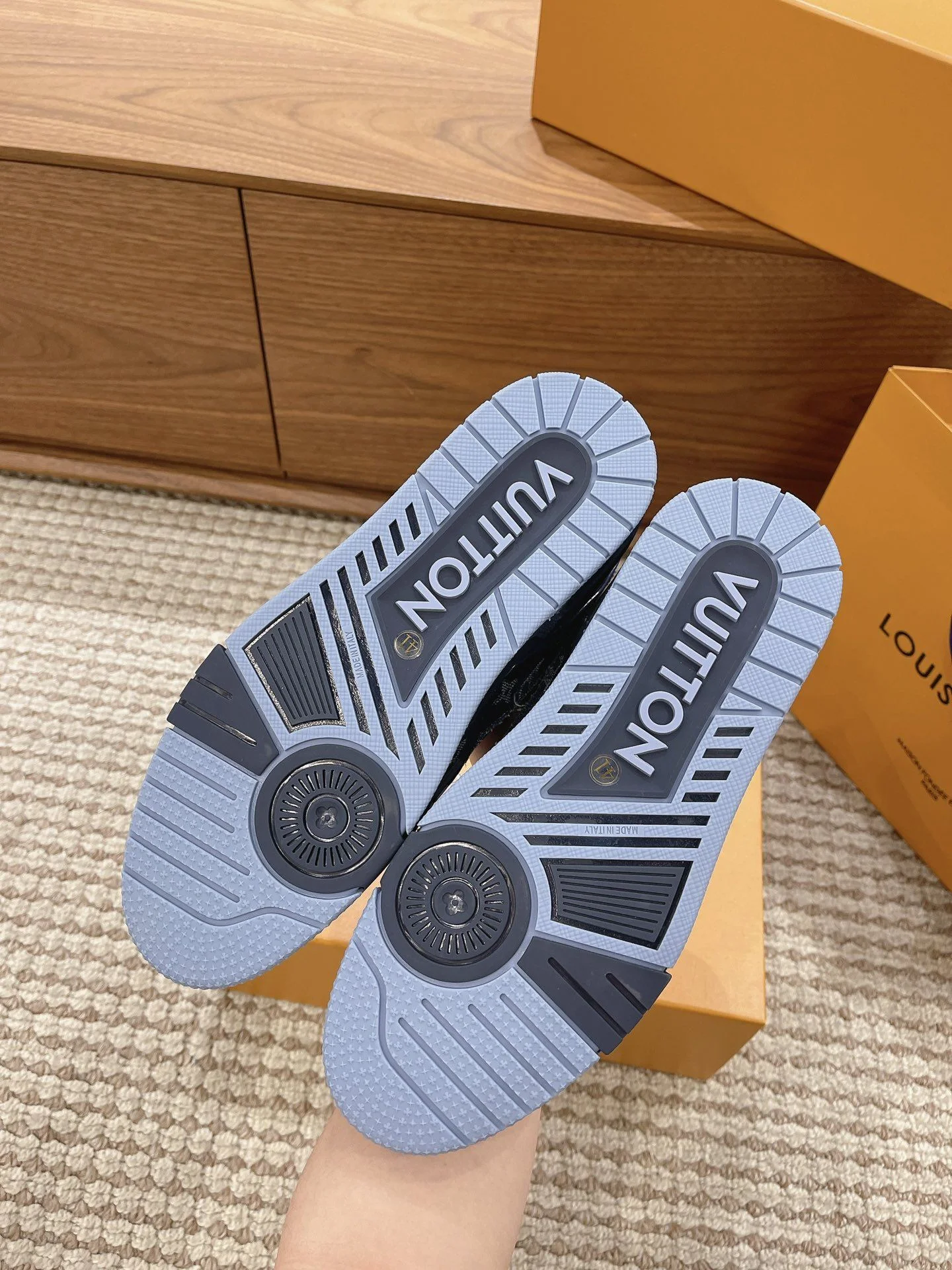 Indistinguishable Louis Vuitton Trainer Sneaker
