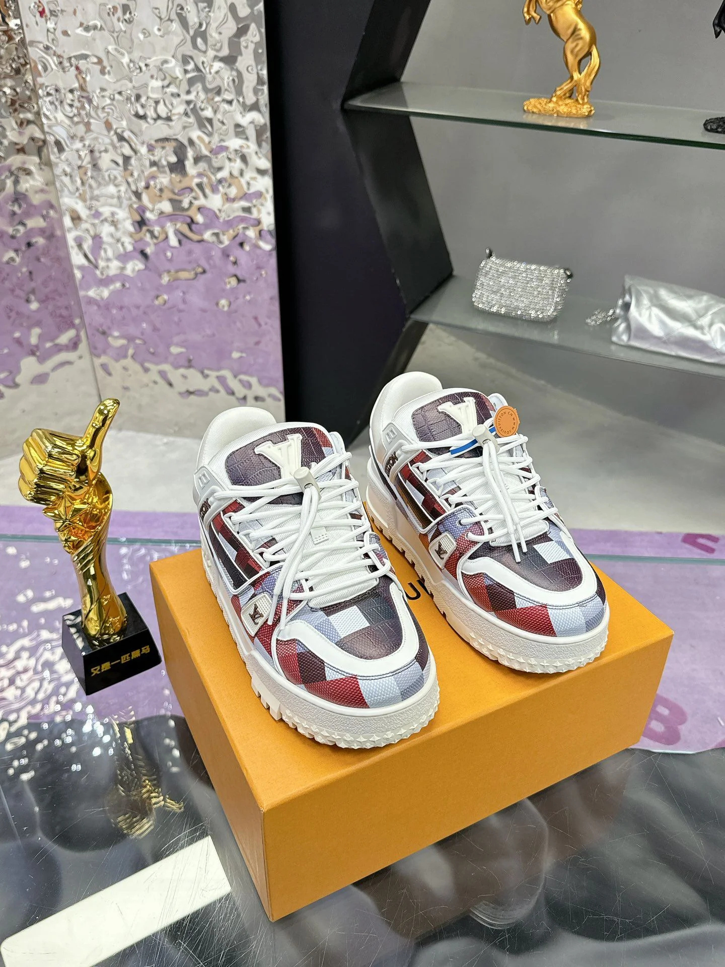 Indistinguishable Louis Vuitton Trainer Sneaker