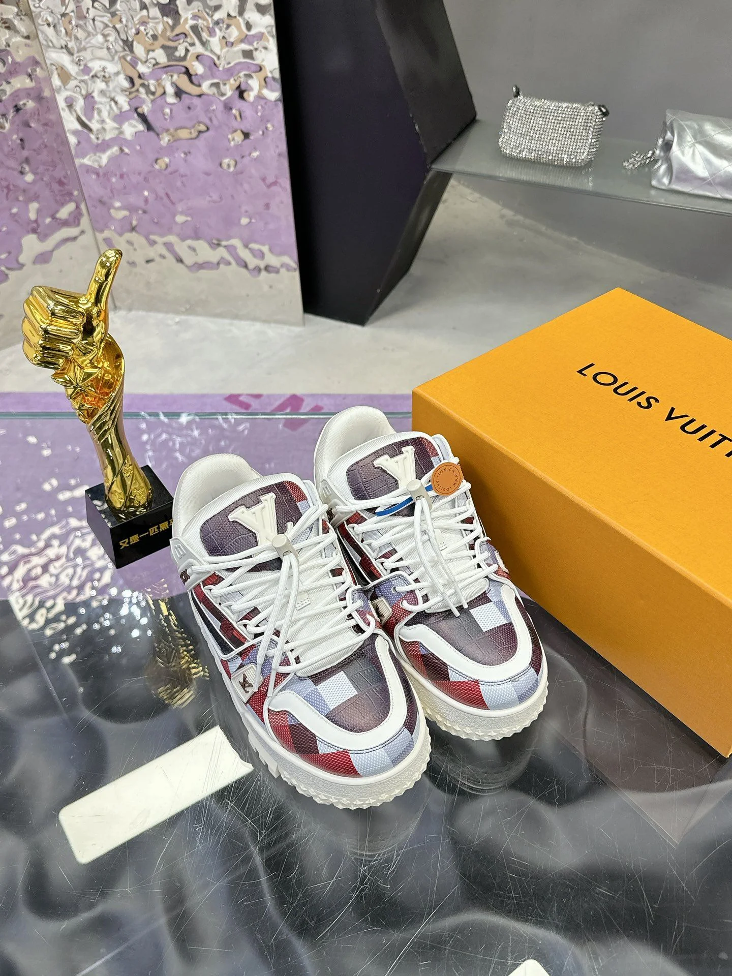 Indistinguishable Louis Vuitton Trainer Sneaker