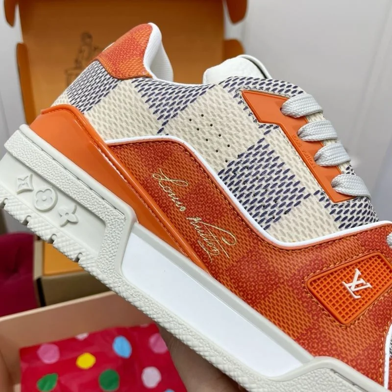 Brand-authenticated Louis Vuitton Trainer Sneaker