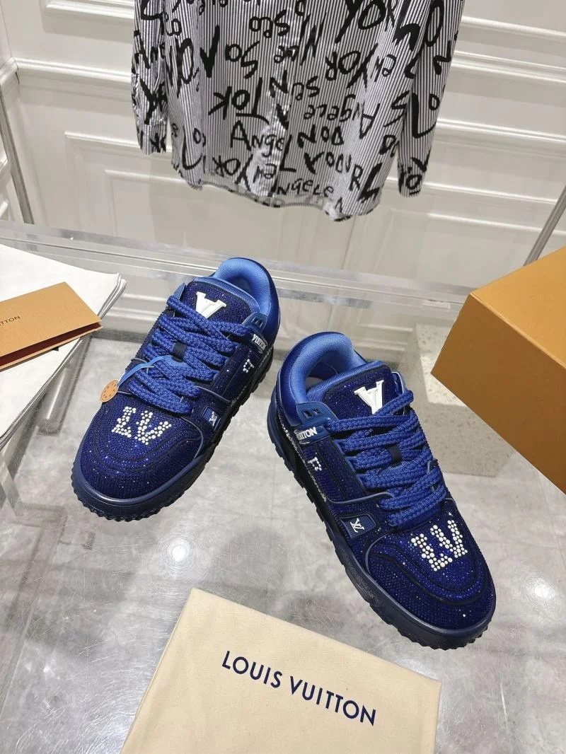 Brand-authenticated Louis Vuitton Trainer Sneaker