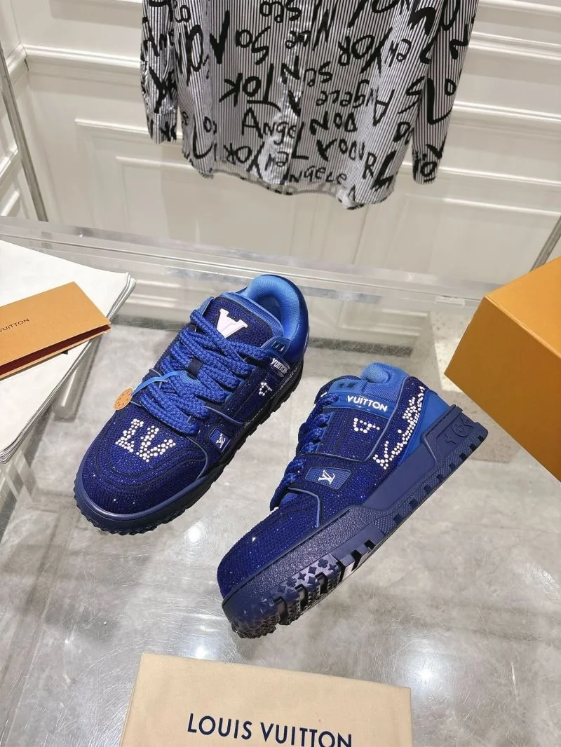 Brand-authenticated Louis Vuitton Trainer Sneaker