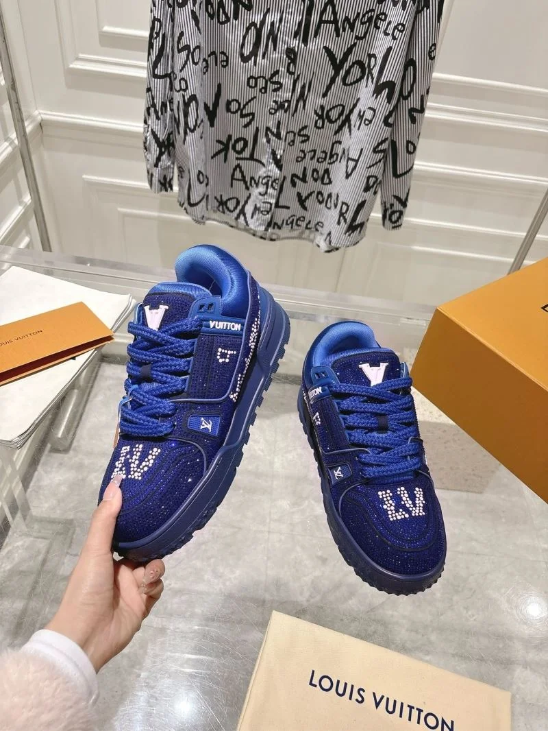 Brand-authenticated Louis Vuitton Trainer Sneaker