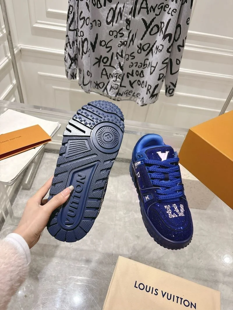 Brand-authenticated Louis Vuitton Trainer Sneaker