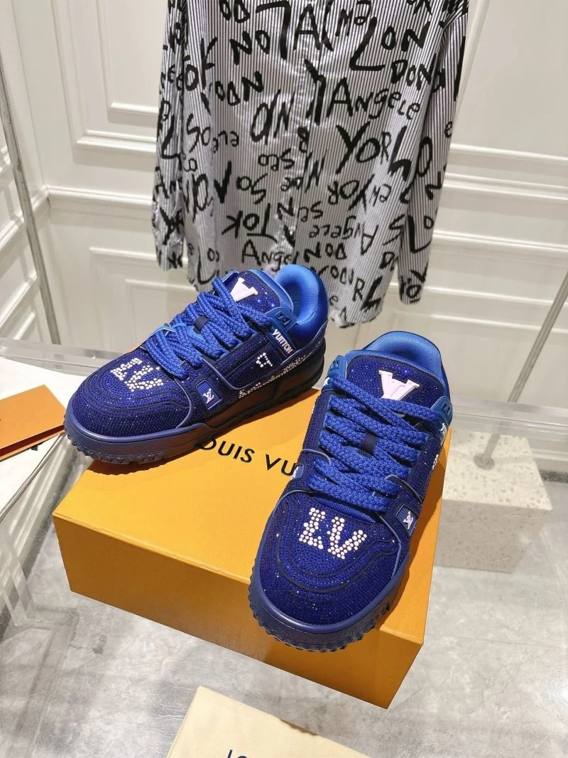 Brand-authenticated Louis Vuitton Trainer Sneaker