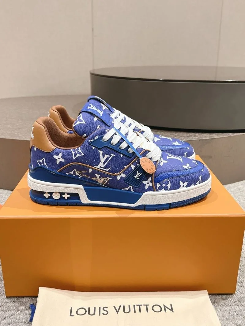 Brand-authenticated Louis Vuitton Trainer Sneaker